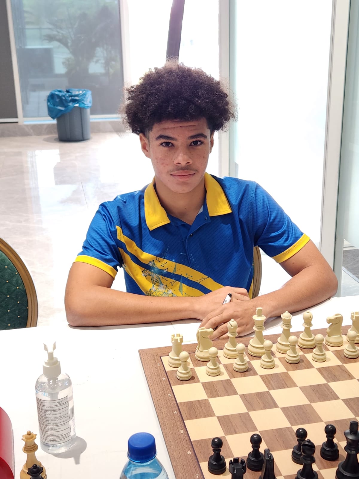Noah Clarke takes early lead in Dr. Philip Corbin Open chess event - Barbados Chess Federation